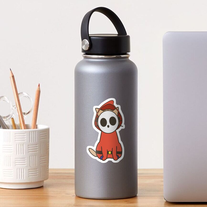 "shy cat funny meme" Sticker for Sale by CEIREMLEJEUNE | Redbubble