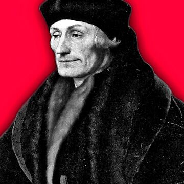 "Erasmus Artwork | Desiderius Erasmus Portrait | Erasmus of Rotterdam ...