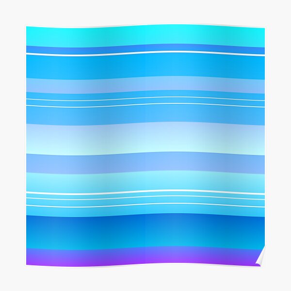 "Blue color palette pattern | Blue color combination" Poster for Sale ...