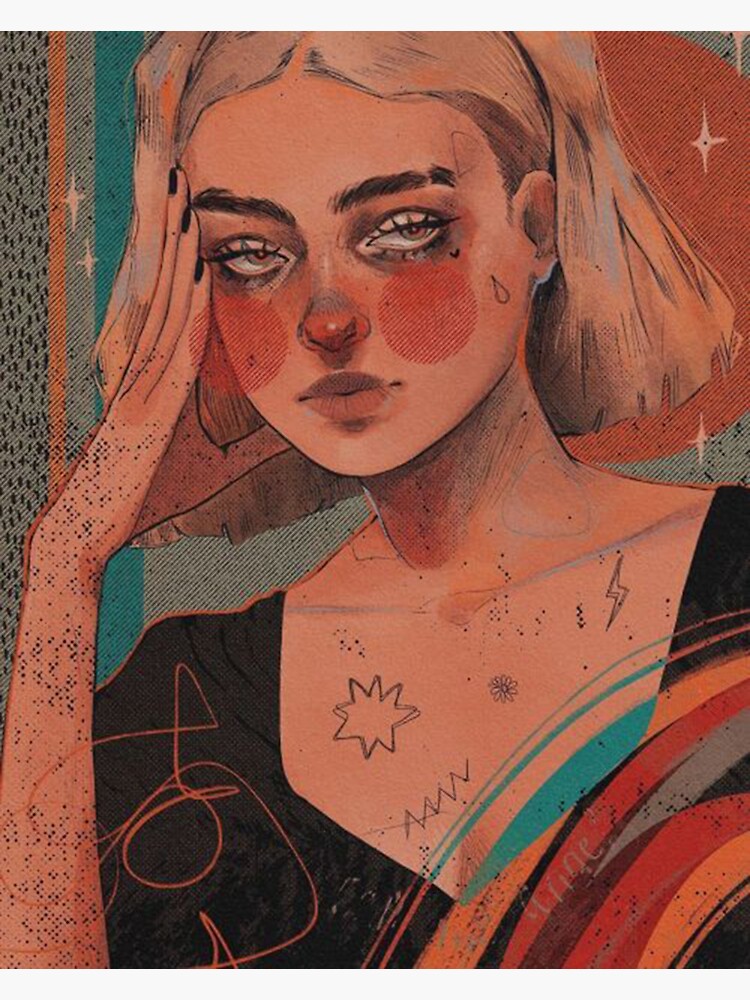 "So Dizzy" Sticker for Sale by corniesmith | Redbubble