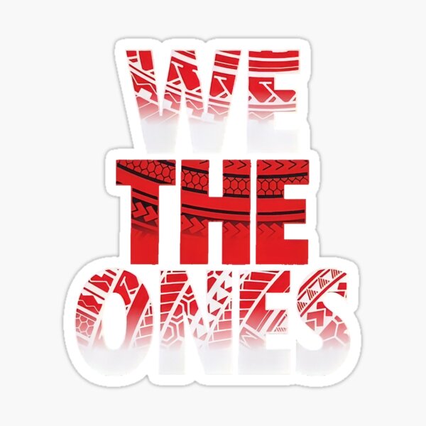 "The Usos We The Ones Tribal" Sticker for Sale by Lisatafford | Redbubble