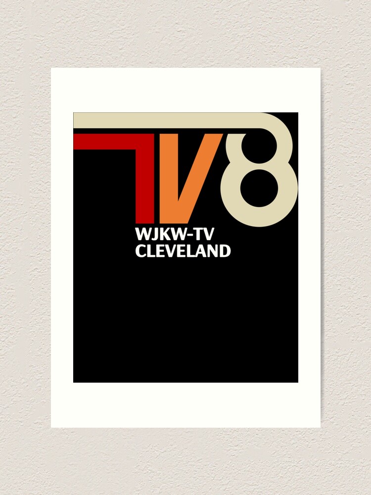 "TV8 Cleveland 80s Logo" Art Print for Sale by JEANLUCLELLO | Redbubble