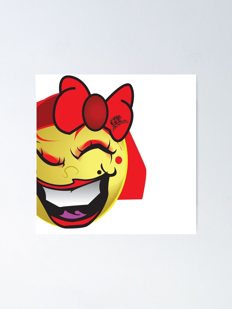 "Lady Emoji Happy Wynkxz" Poster by GTARTLAND | Redbubble