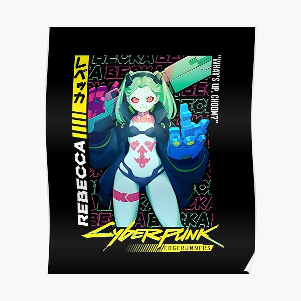 "Cool Cyberpunk Edgerunners" Poster for Sale by Dex-Shop | Redbubble