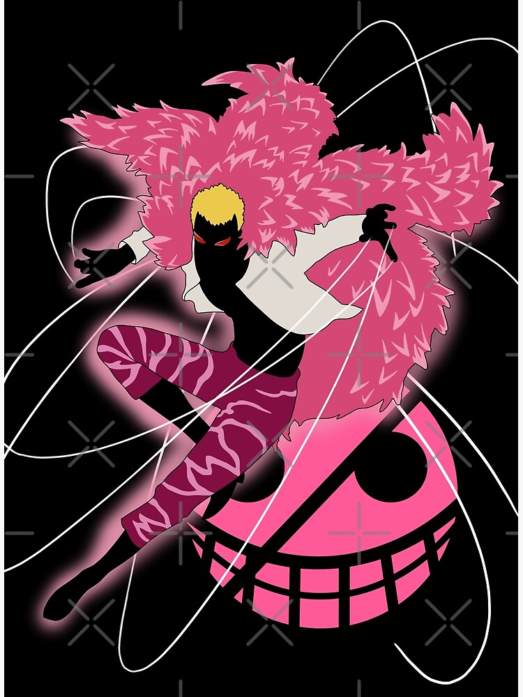 "Doflamingo One Piece" Poster for Sale by Artsbykk | Redbubble