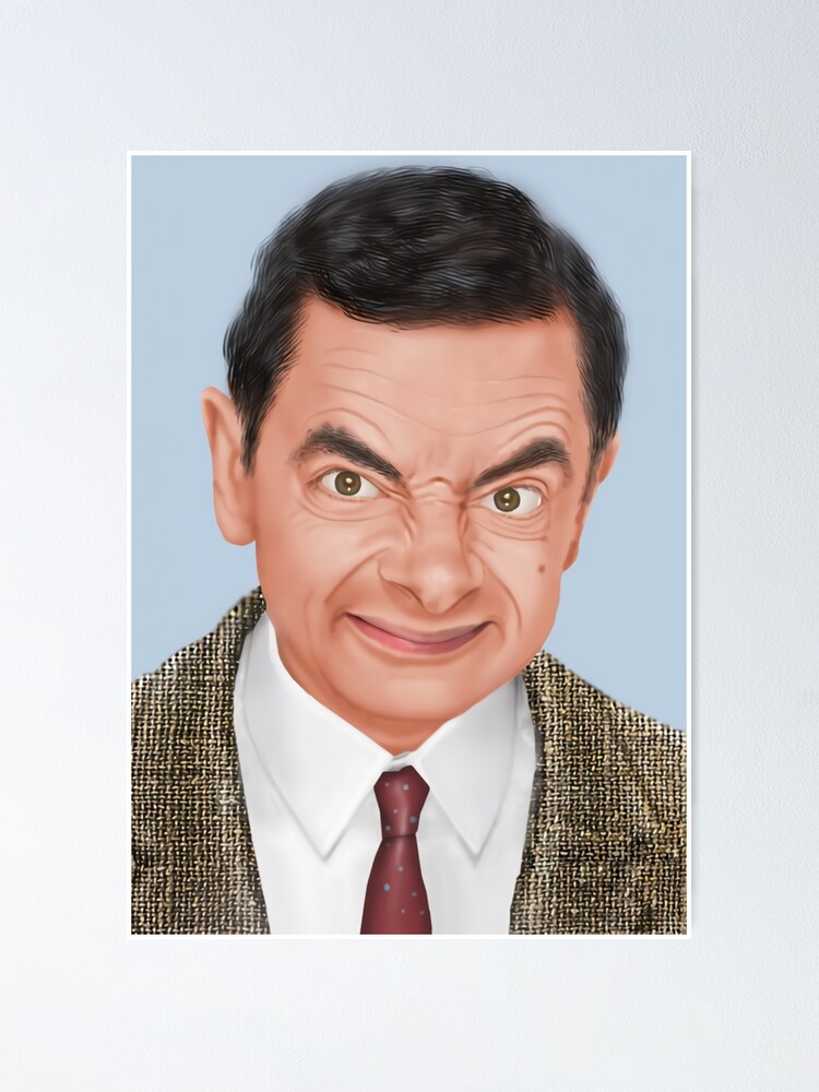 "Wallpaper Rowan Atkinson" Poster for Sale by yariyura | Redbubble
