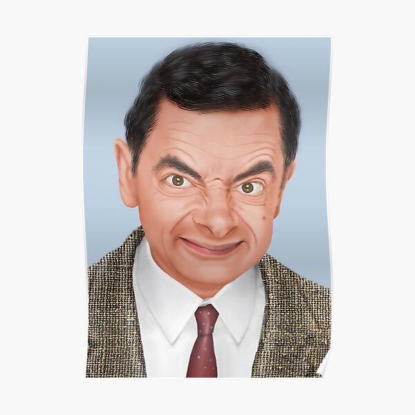 "Wallpaper Rowan Atkinson" Poster for Sale by yariyura | Redbubble
