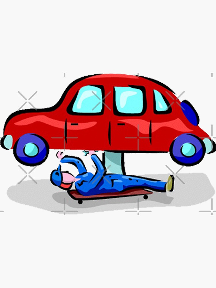 "Mechanic" Sticker for Sale by Magical23 | Redbubble