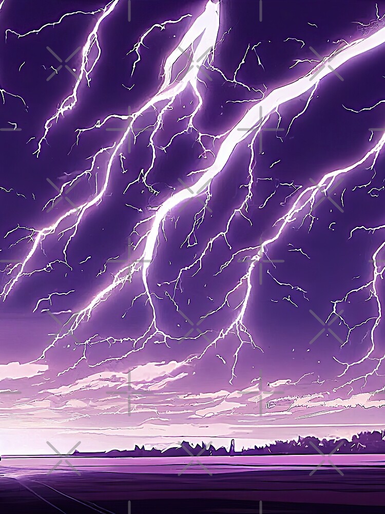 "Purple Electric Storm 4K wallpaper - Genshin Impact Symbol Element ...
