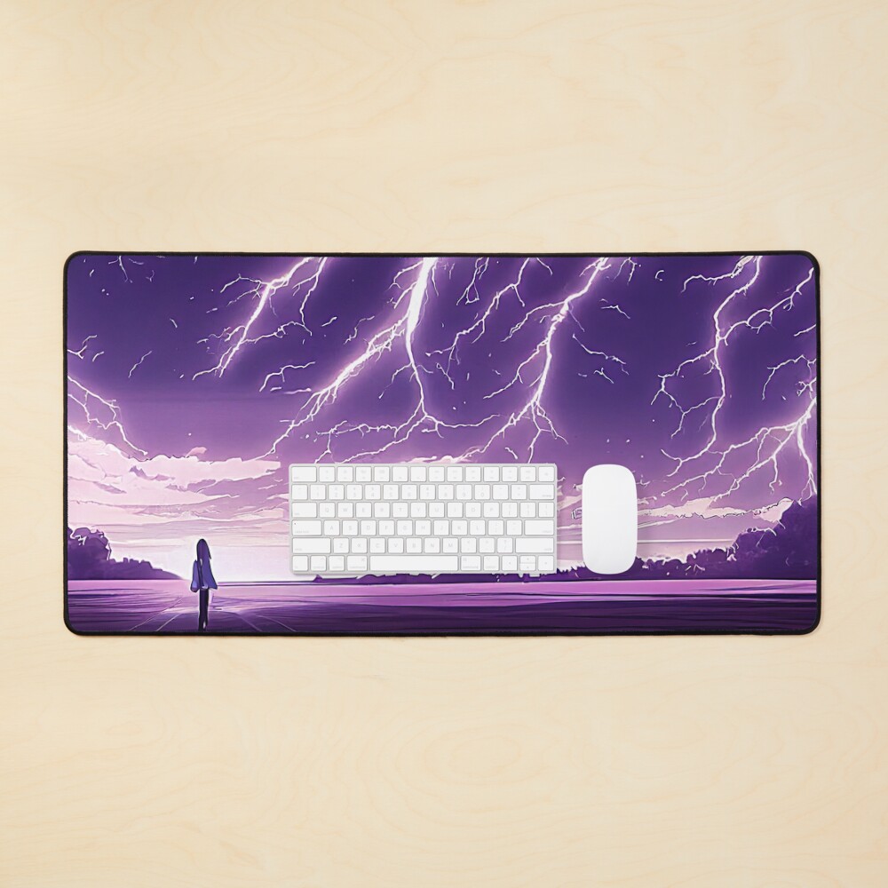 "Purple Electric Storm 4K wallpaper - Genshin Impact Symbol Element ...