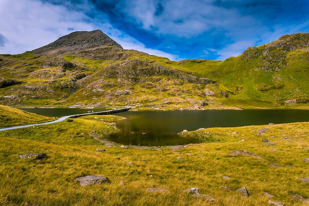 "Late summer in Snowdonia, Wales" by PeterCseke | Redbubble