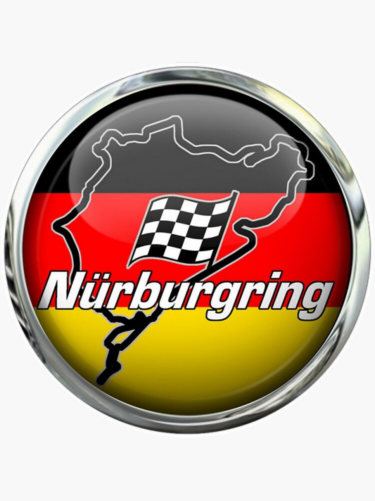 "Nürburgring Race Track badge" Sticker for Sale by lacm2020 | Redbubble