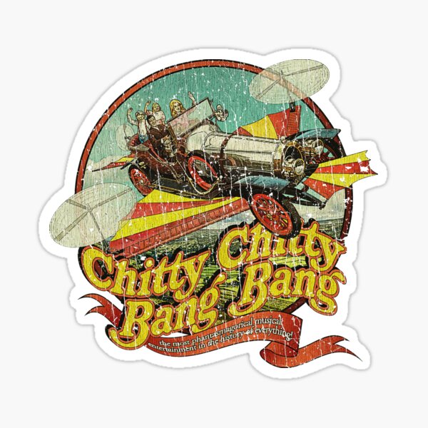"Fantasy Chitty Chitty Bang Bang 1968 " Sticker for Sale by ...