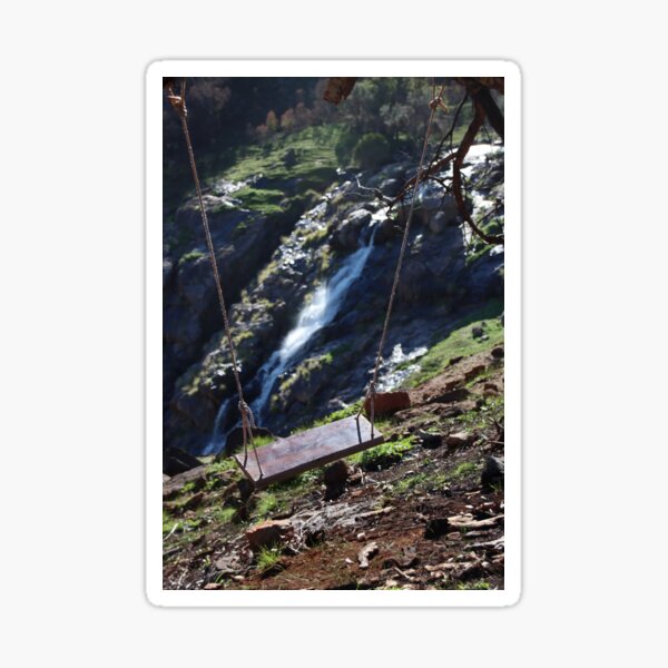 "Waterfall Swing" Sticker for Sale by Itstaylorcable | Redbubble
