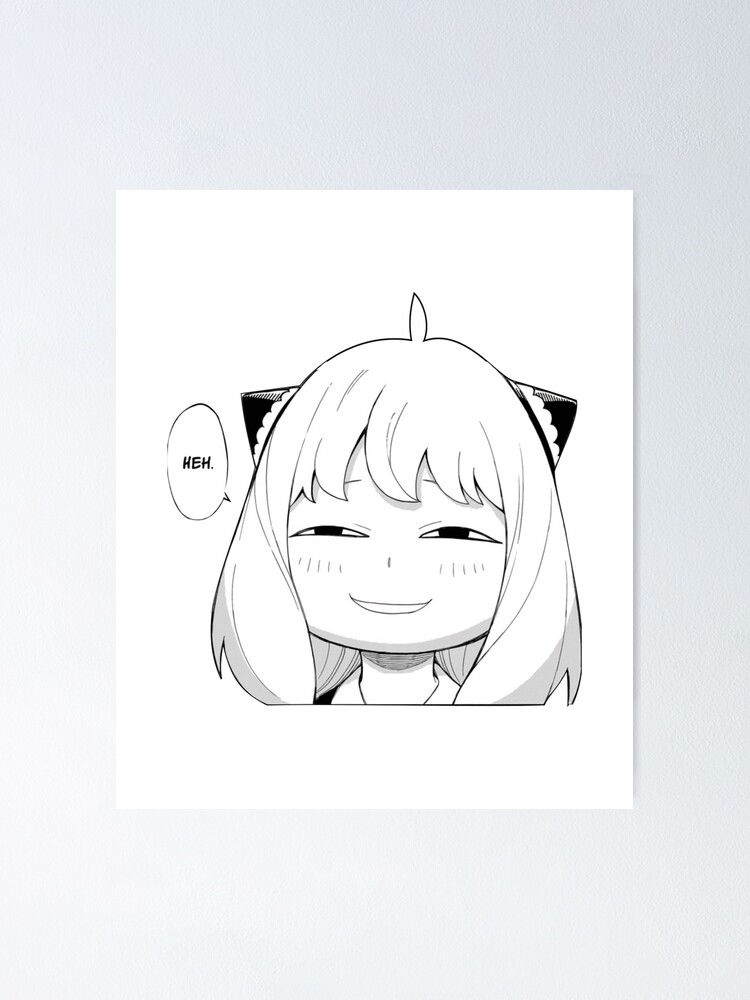 "Anya Faces - Spy X Family Manga Hsb362" Poster for Sale by abdort ...