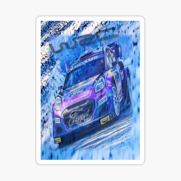 "WRC Rally Racing Stage" Sticker for Sale by AllMotorsport | Redbubble