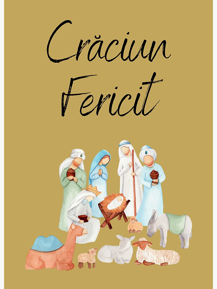"Crăciun Fericit, Happy Christmas in Romanian, Merry Christmas in ...