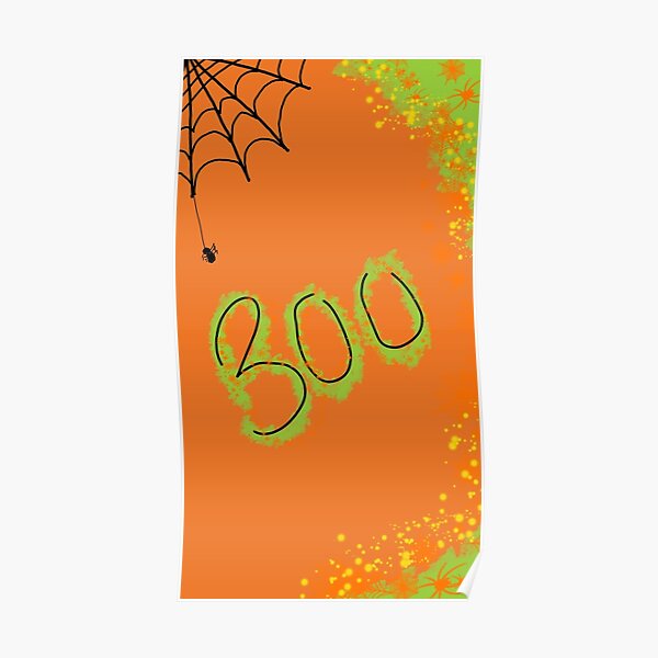 "Boo hoo" Poster for Sale by bubblegumclutz | Redbubble