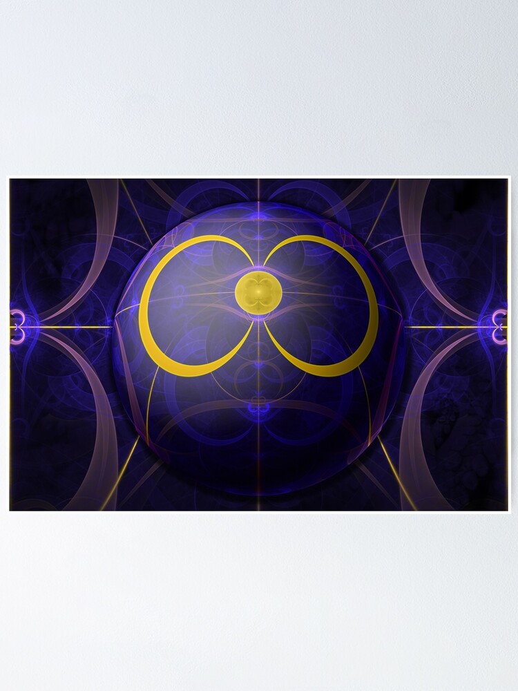 "Discordian Fractal - Sigil of Dread Cthulhu" Poster for Sale by ...