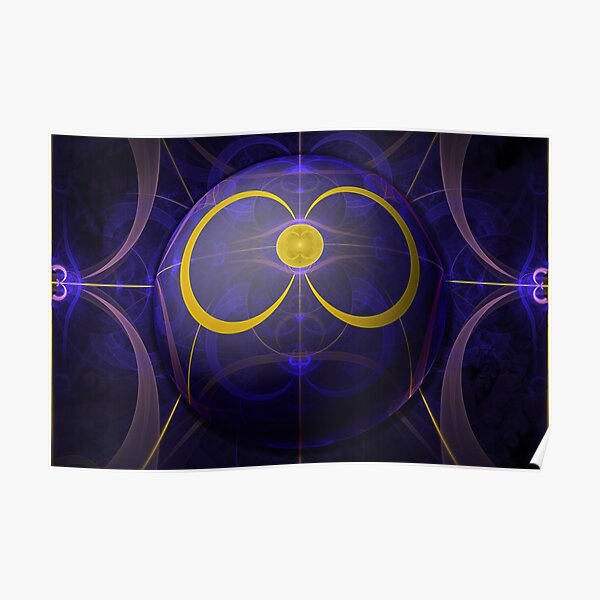 "Discordian Fractal - Sigil of Dread Cthulhu" Poster for Sale by ...