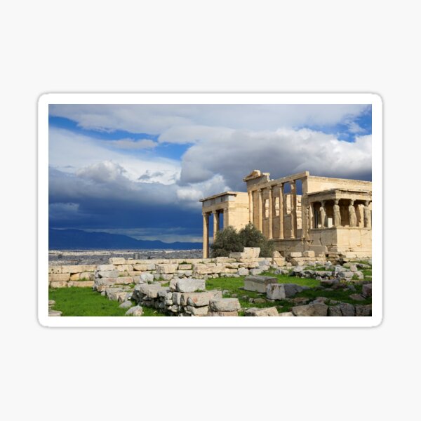 "Acropolis" Sticker for Sale by nikawanders | Redbubble