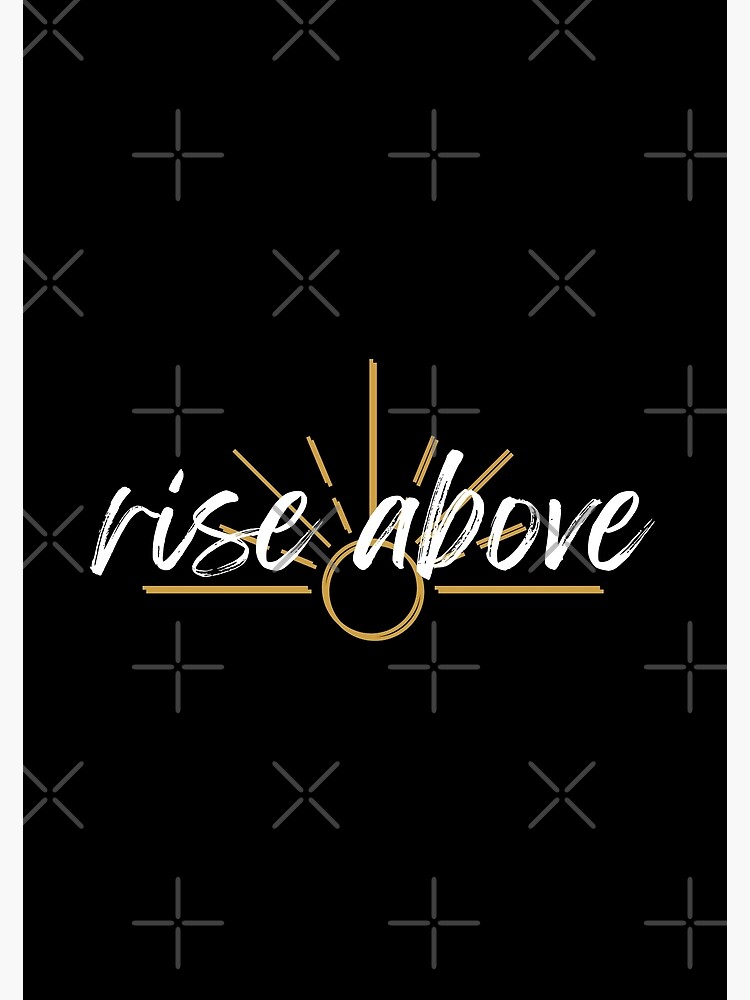 "Rise Above - Sticker Pack - Two Word Quotes (White Text)" Poster for ...