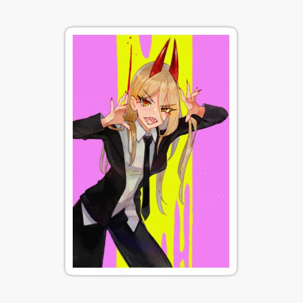 "power" Sticker for Sale by botjira | Redbubble