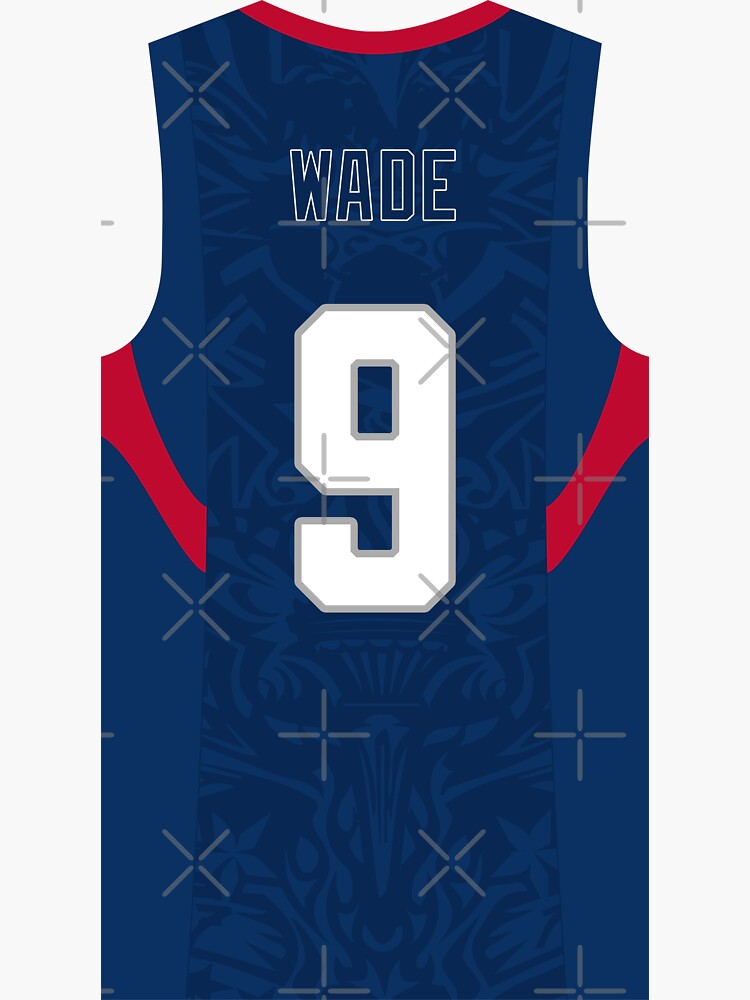 "Dwyane Wade - USA 08" Sticker for Sale by OnTargetSports | Redbubble