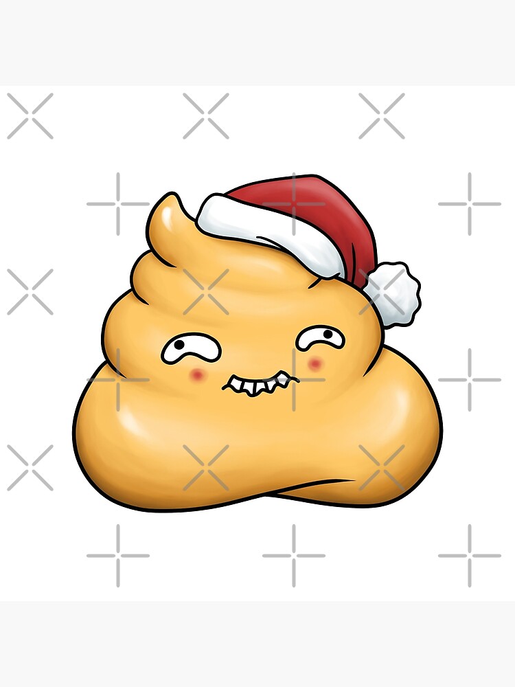 "Funny Christmas Poop" Poster for Sale by Lakisha0326 | Redbubble