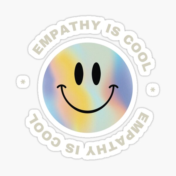 "Empathy is Cool - The Peach Fuzz" Sticker for Sale by Stevenobinsun ...