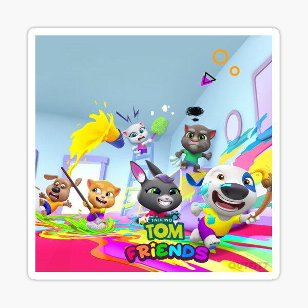 "Copy of My Tom and 2 friends Talking About" Sticker for Sale by ...