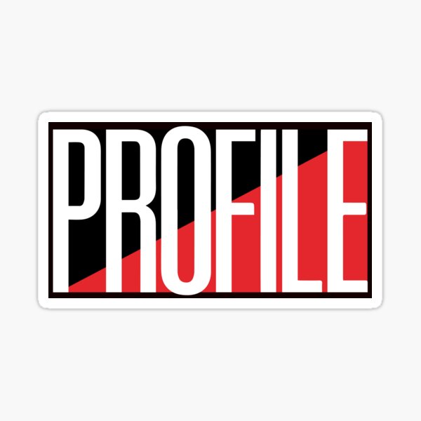"Profile Records - Hip Hop Label" Sticker for Sale by Stoba74 | Redbubble