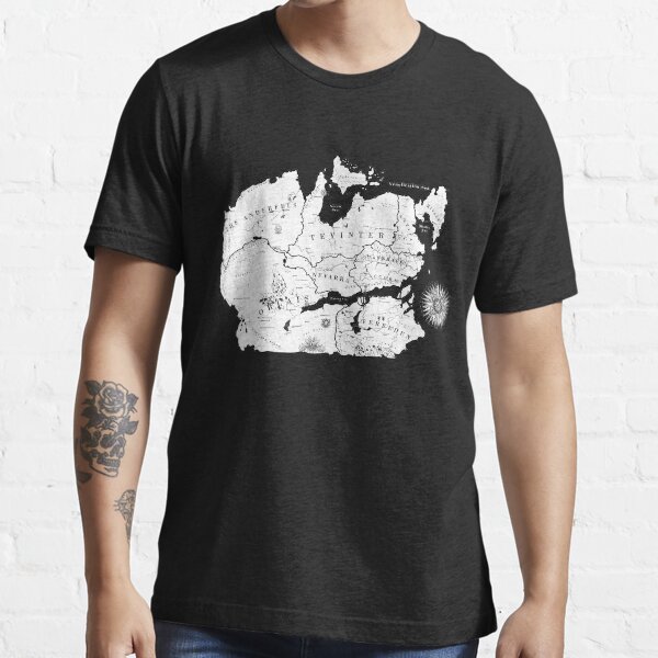 "Thedas Map" T-shirt for Sale by Noelle304 | Redbubble | dragon age t ...