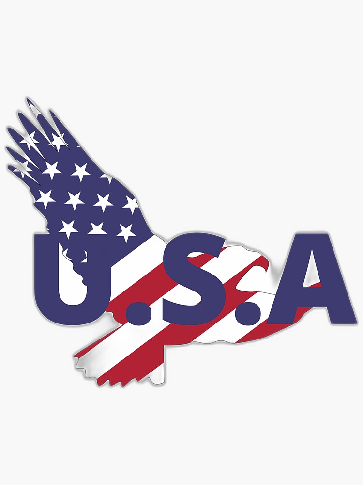 "american eagle" Sticker for Sale by Novanam | Redbubble