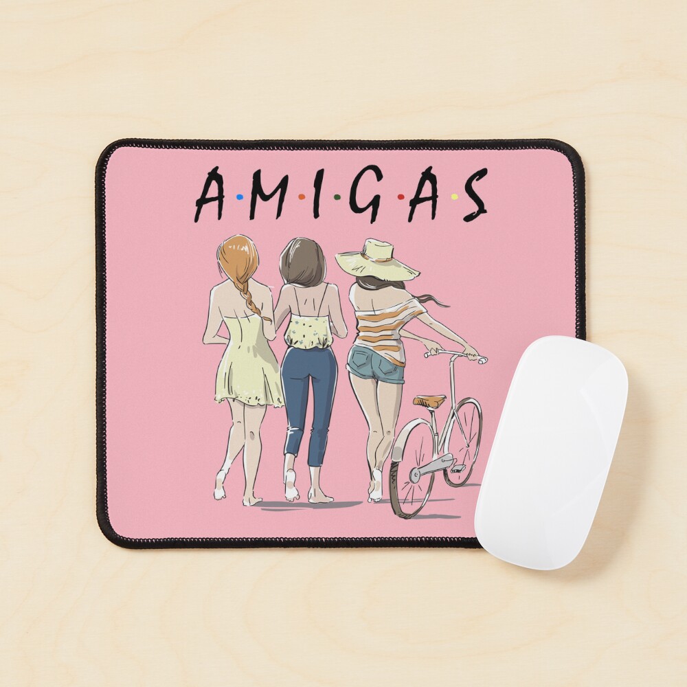 "AMIGAS" Sticker for Sale by Blended Designs ⭐⭐⭐⭐⭐ | Redbubble