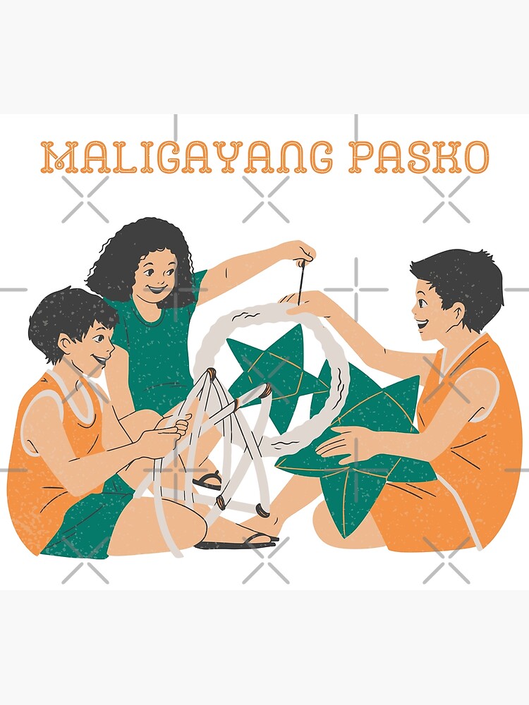 "Philippine Christmas Pasko Lantern " Poster for Sale by ecdato | Redbubble
