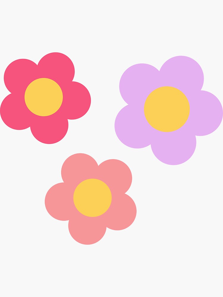 "flowers" Sticker for Sale by Kiara3000 | Redbubble
