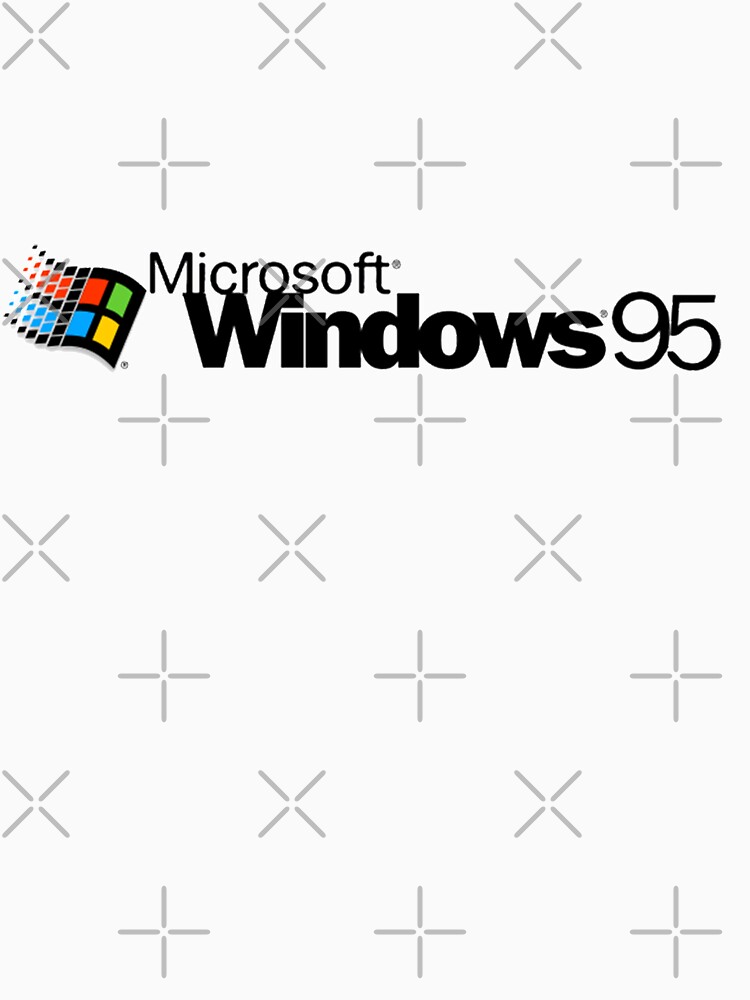 "Windows 95 " T-shirt for Sale by MammothTank | Redbubble | windows t ...