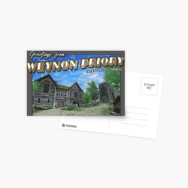 "The Elder Scrolls IV: Oblivion Inspired 'Greetings from Weynon Priory ...