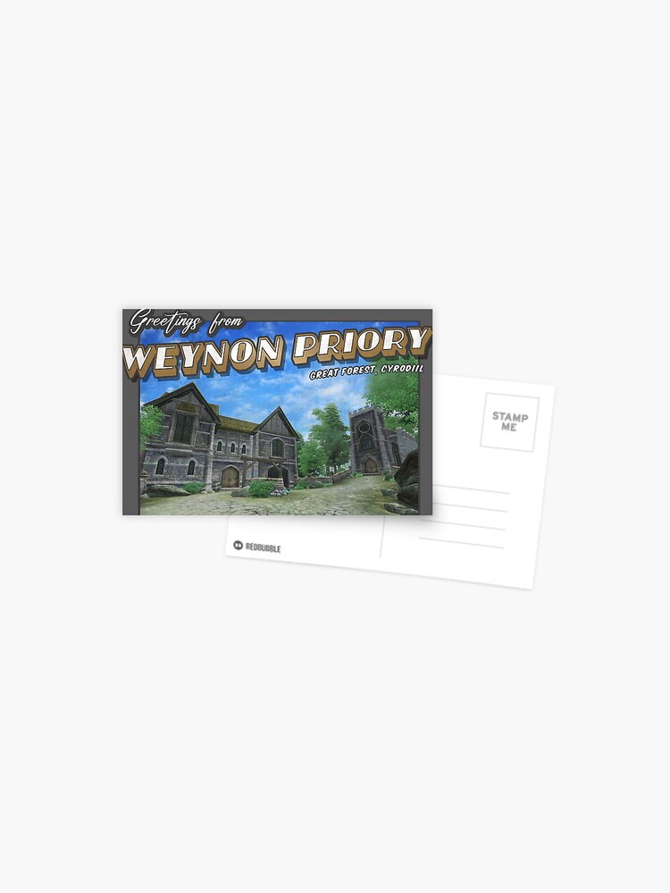 "The Elder Scrolls IV: Oblivion Inspired 'Greetings from Weynon Priory ...