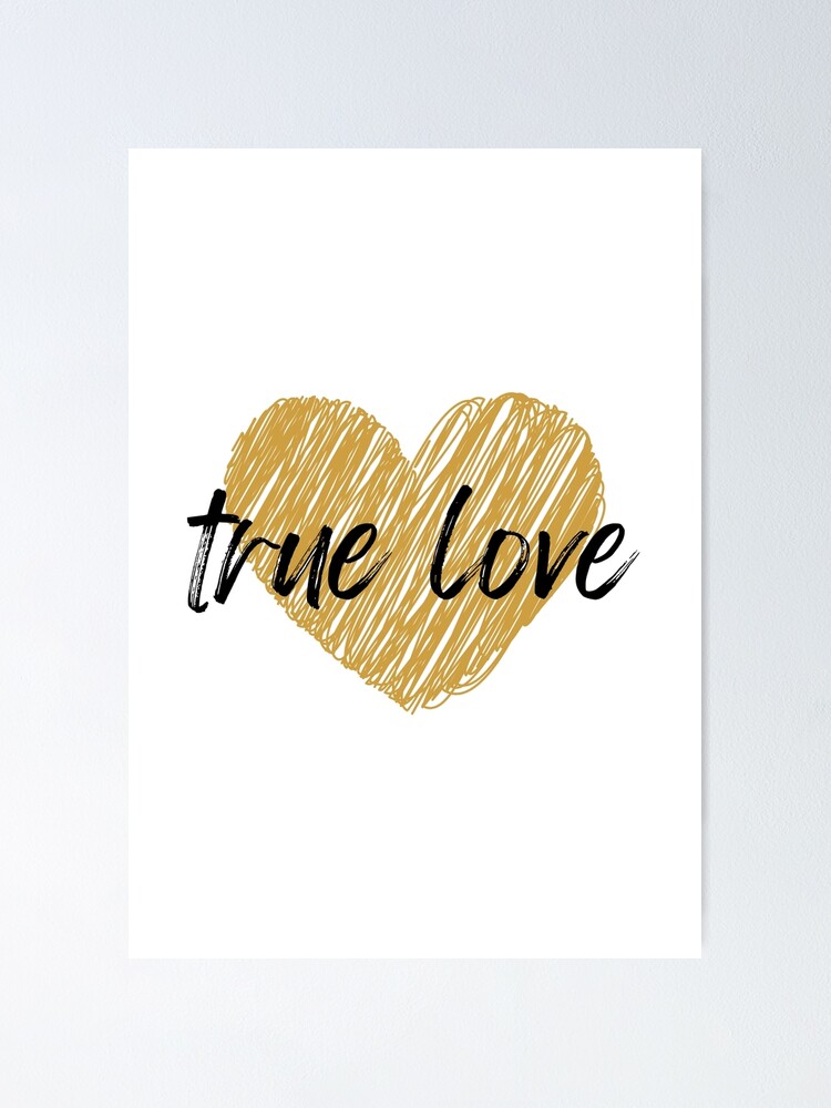 "True Love - Sticker Pack - Two Word Quotes" Poster for Sale by MikaW ...