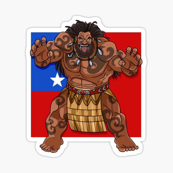 "Samoan Pride Polynesian Tribal Maori Samoa Flag" Sticker for Sale by ...