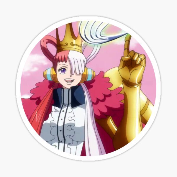 "Uta from anime one piece" Sticker for Sale by Bouchranime | Redbubble