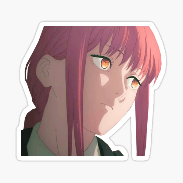 "Makima Aesthetic (Chainsaw Man)" Sticker for Sale by kawaiicrossing ...