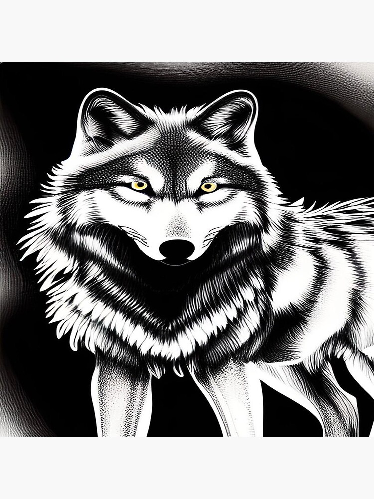 "Lone Wolf " Sticker for Sale by TheJungleWorld | Redbubble