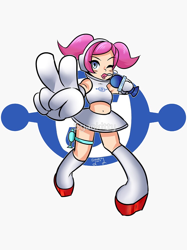 "Space Channel 5 - Ulala Silver" Sticker by Syaokitty | Redbubble