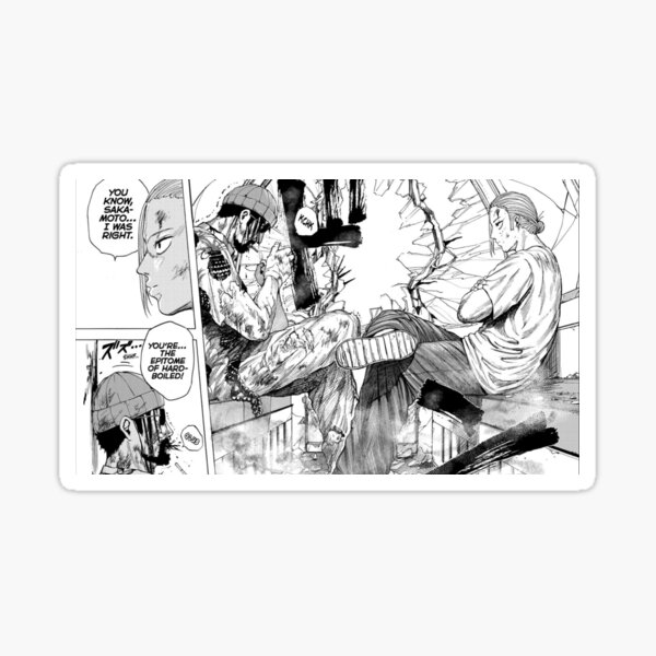 "Sakamoto Days Taro Sakamoto and Boiled" Sticker for Sale by ...