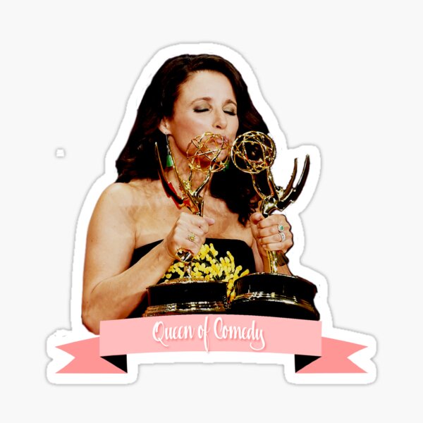 "QUEEN OF COMEDY" Sticker for Sale by sydneygrullon | Redbubble