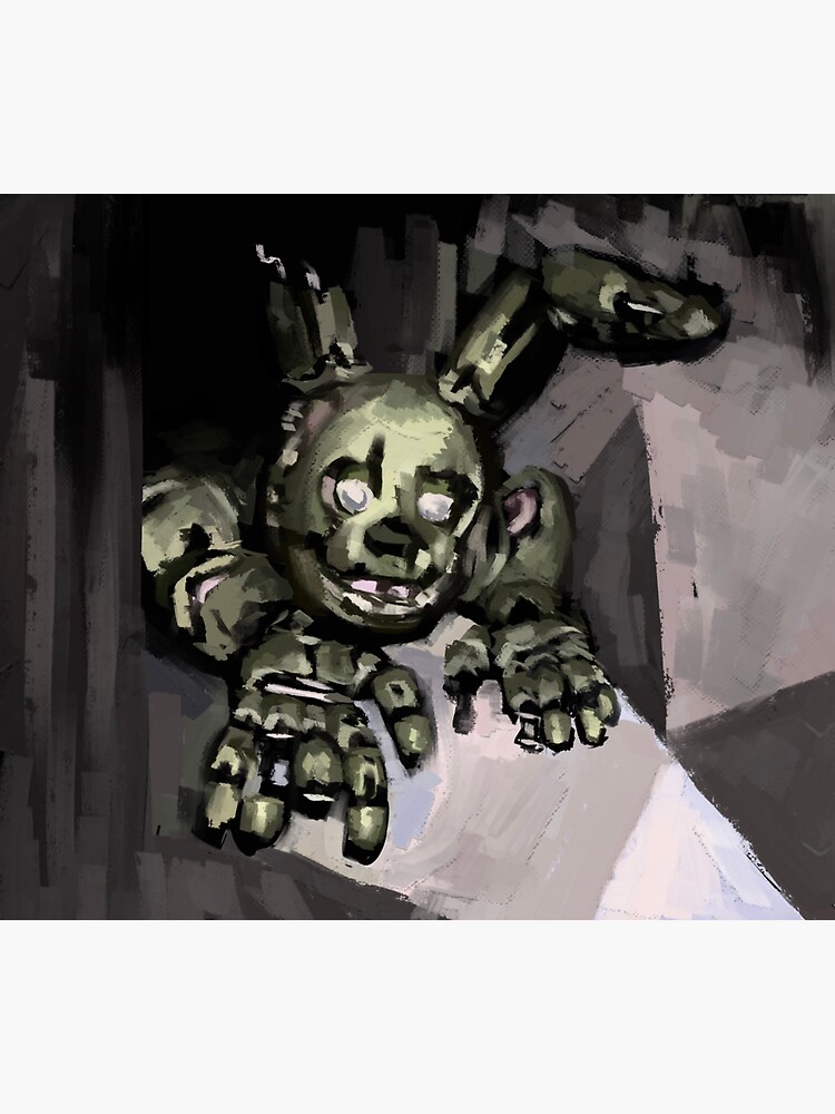 "Springtrap Venting??!!" Sticker for Sale by mazewithnoprize | Redbubble