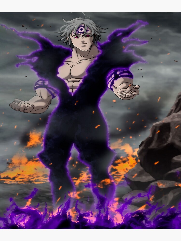 "the seven deadly sins meliodas brother" Sticker for Sale by ...